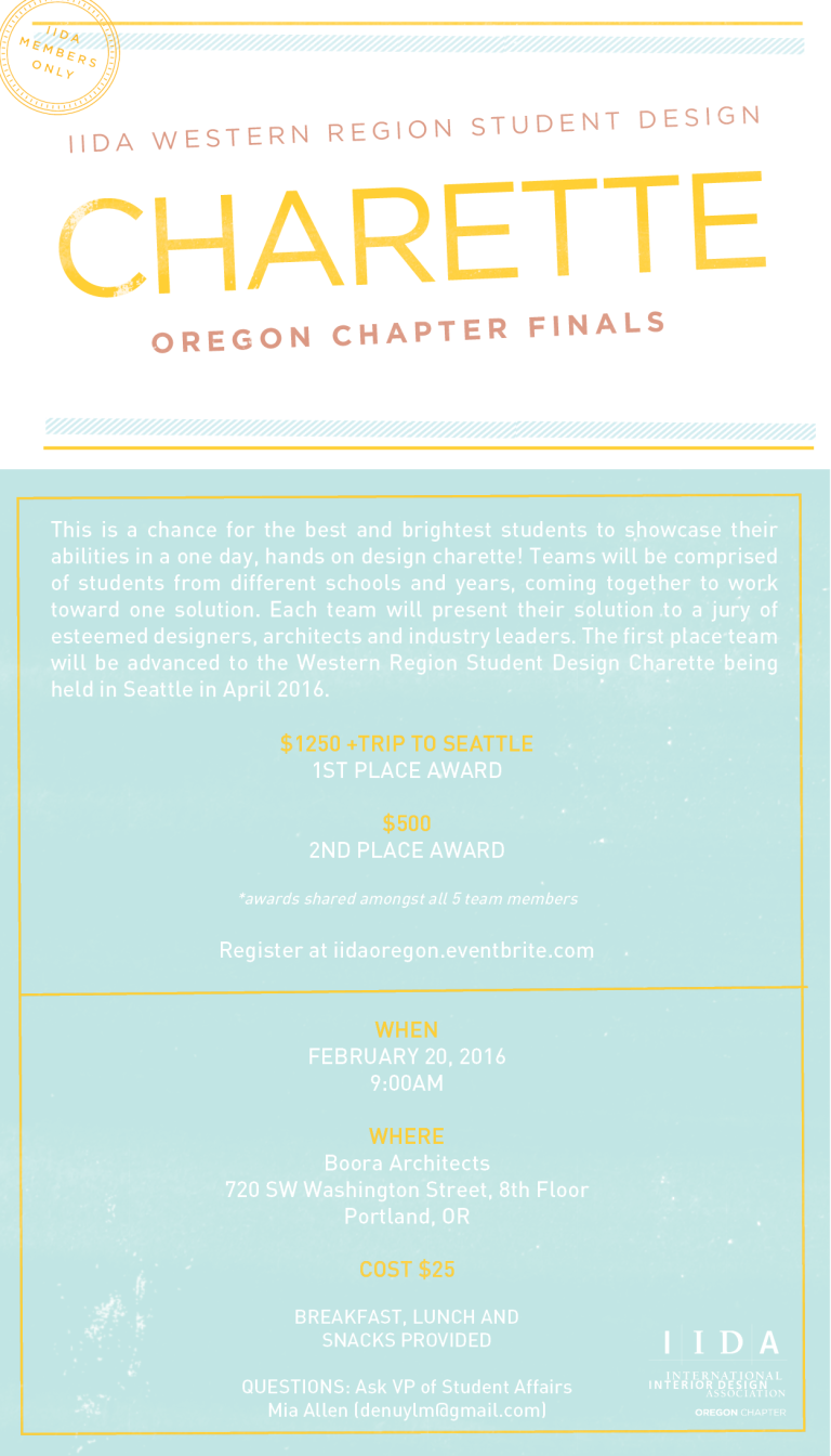 Design Charette | IIDA Oregon Chapter
